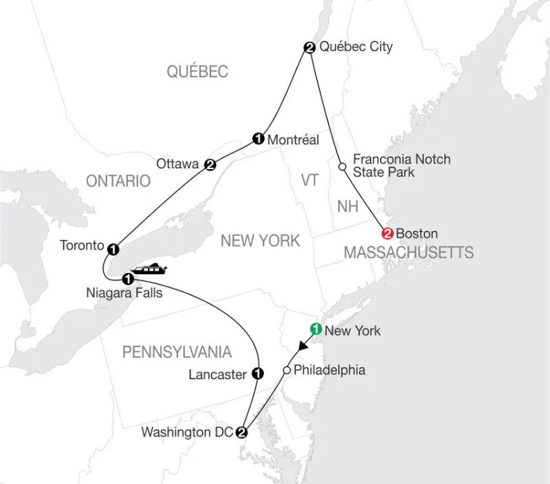 Eastern US & Canada Discovery - The Travel Boutique Geelong